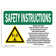 SignMission Safety First Sign | Wayfair