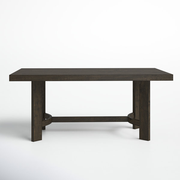 Joss & Main Ketterley 70" Solid Wood Trestle Dining Table | Joss & Main