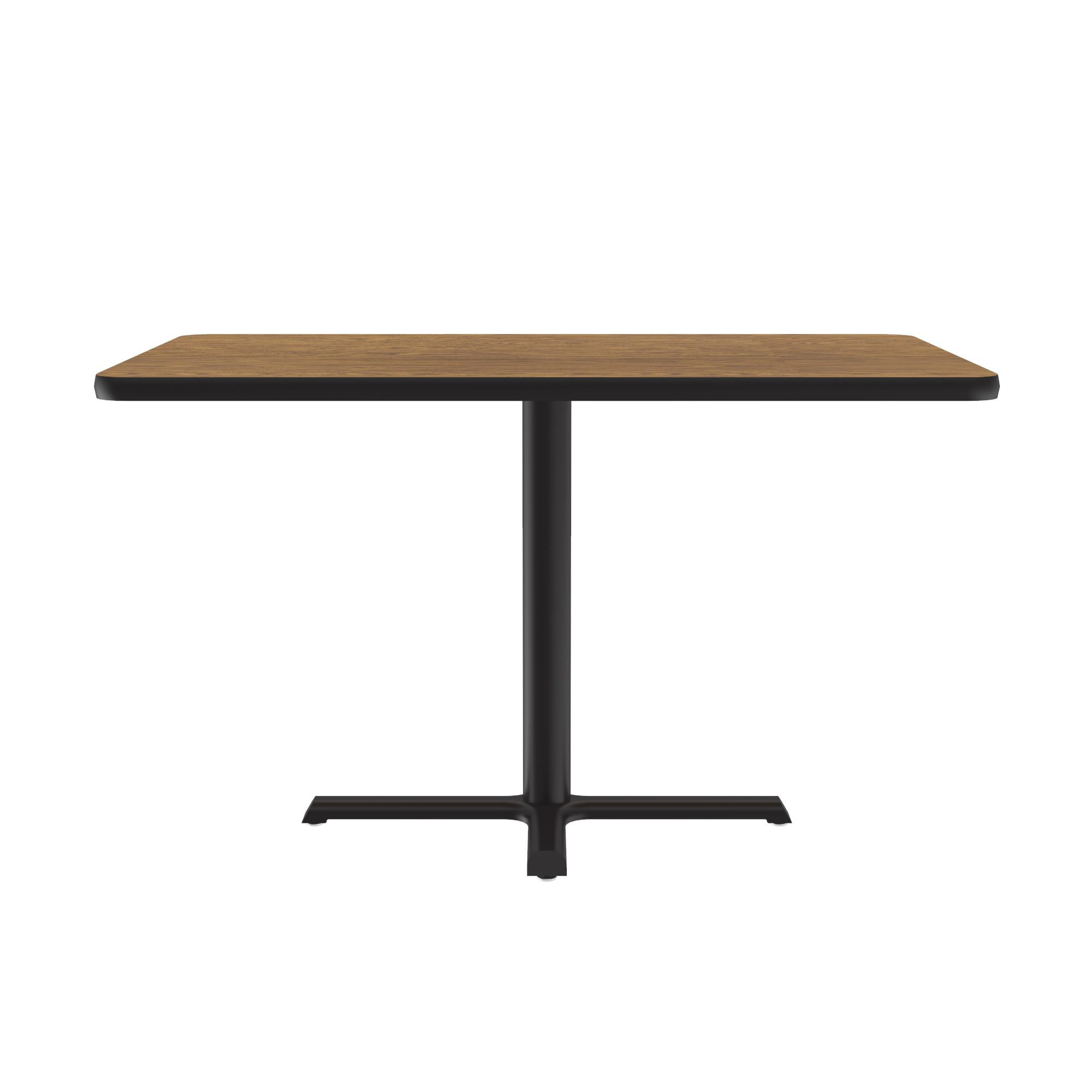 Correll, Inc. Correll 30x42 Café Bistro Bar Table, Rectangular, Medium ...