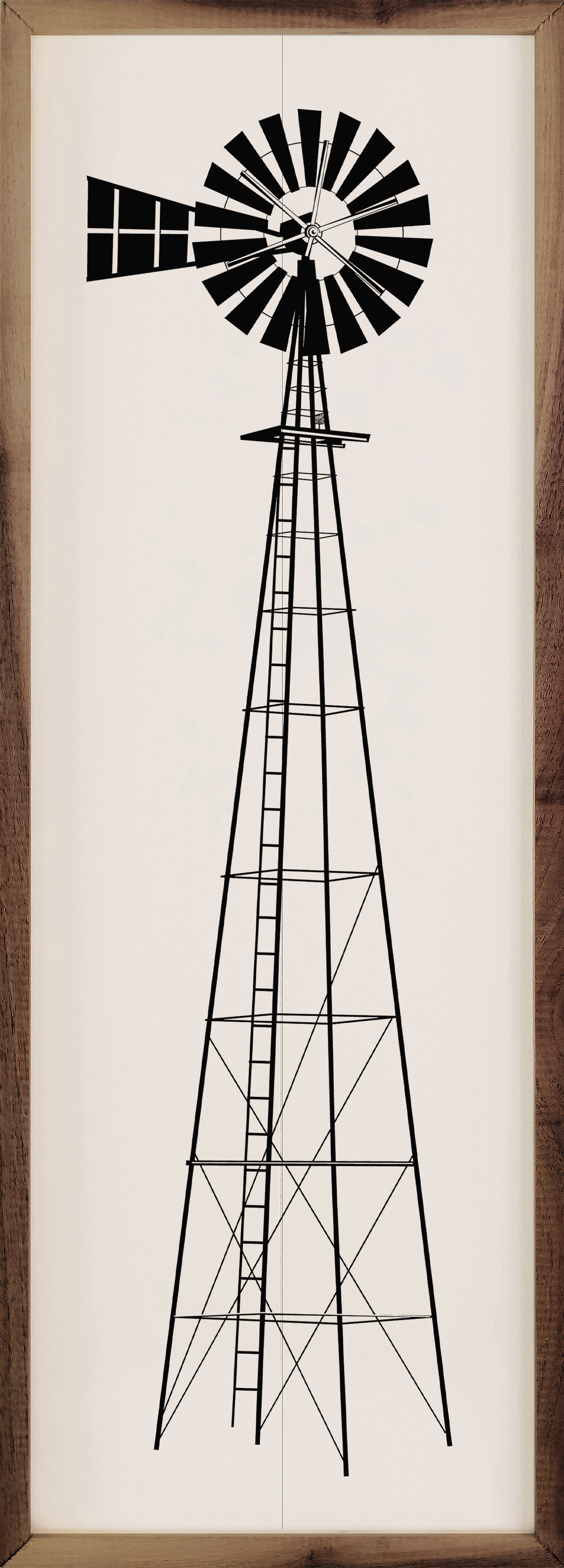 Ebern Designs Windmill White | Wayfair