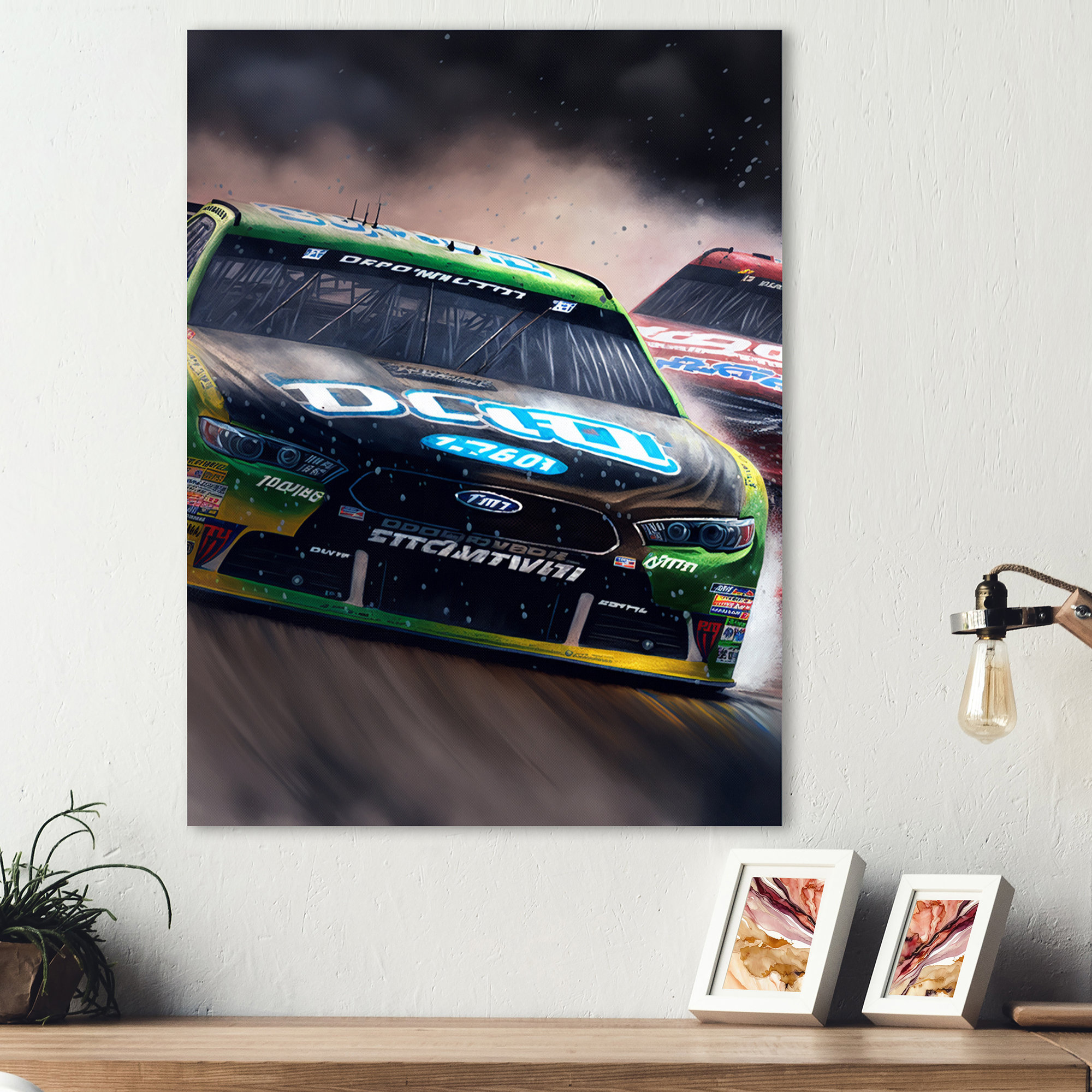 Williston Forge Hagenah Stock Car Racing Last Lap IX - Unframed Graphic ...
