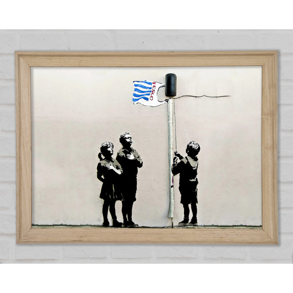 Rosalind Wheeler Homage To The Tesco Flag Landscape - Single Picture ...