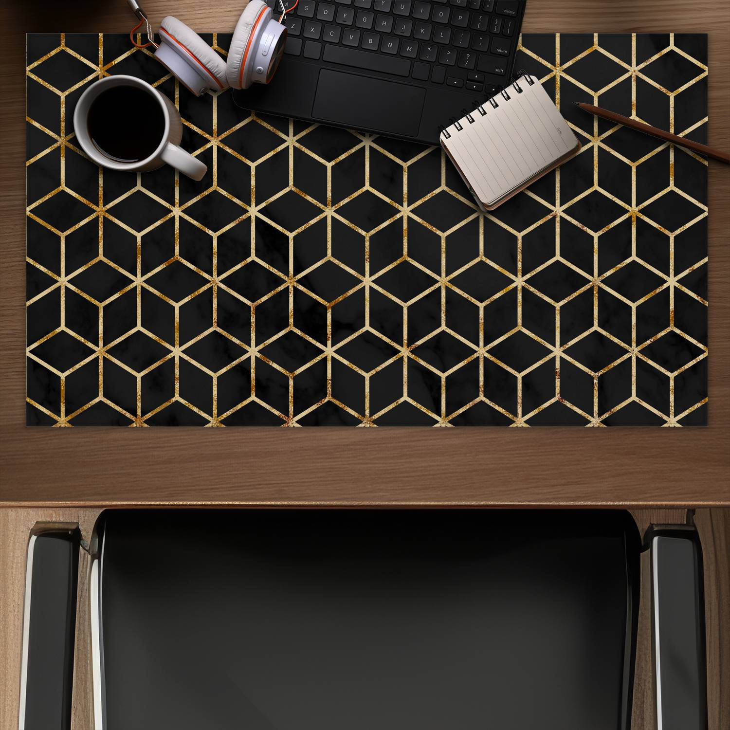 Begin Edition International Inc. Symmetry - 14.00"x24.25" Desk mat ...