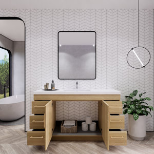 Willa Arlo™ Interiors Verda Bathroom Vanity & Reviews | Wayfair