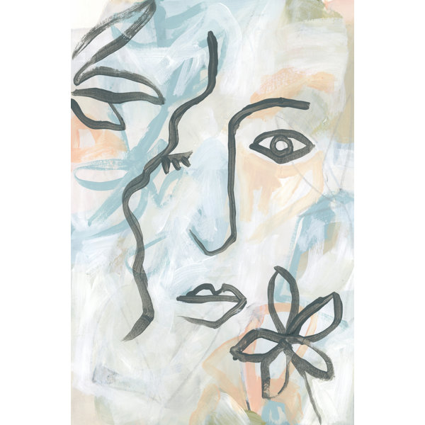 Ivy Bronx Fresco Gaze I by James Blakeway - Wrapped Canvas Art Prints ...