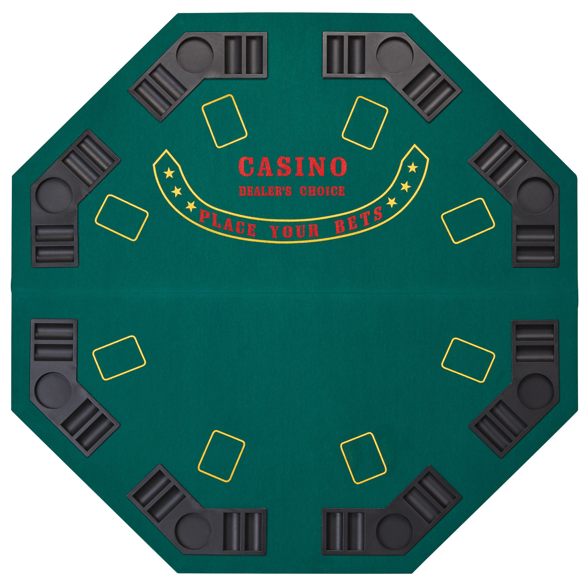 Fat Cat Half-Fold Poker Table with Accessories & Reviews - Wayfair Canada