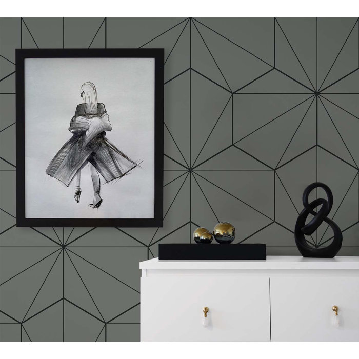 Mercury Row® Vicente Geometric Roll | Wayfair