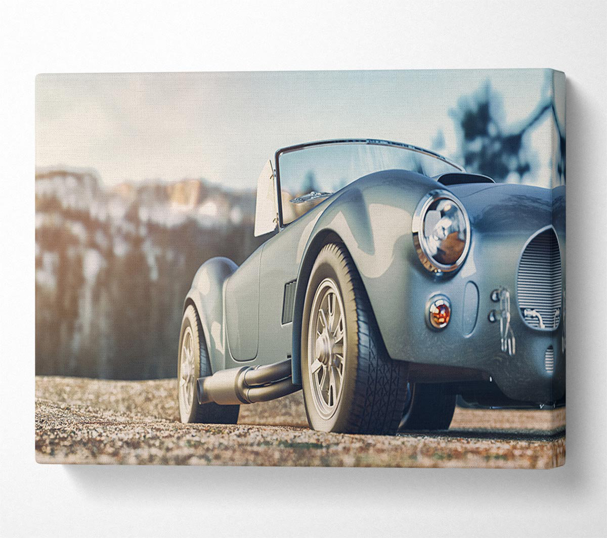 LoftDesigns Classic Sports Car Stance - Wrapped Canvas Graphic Art ...