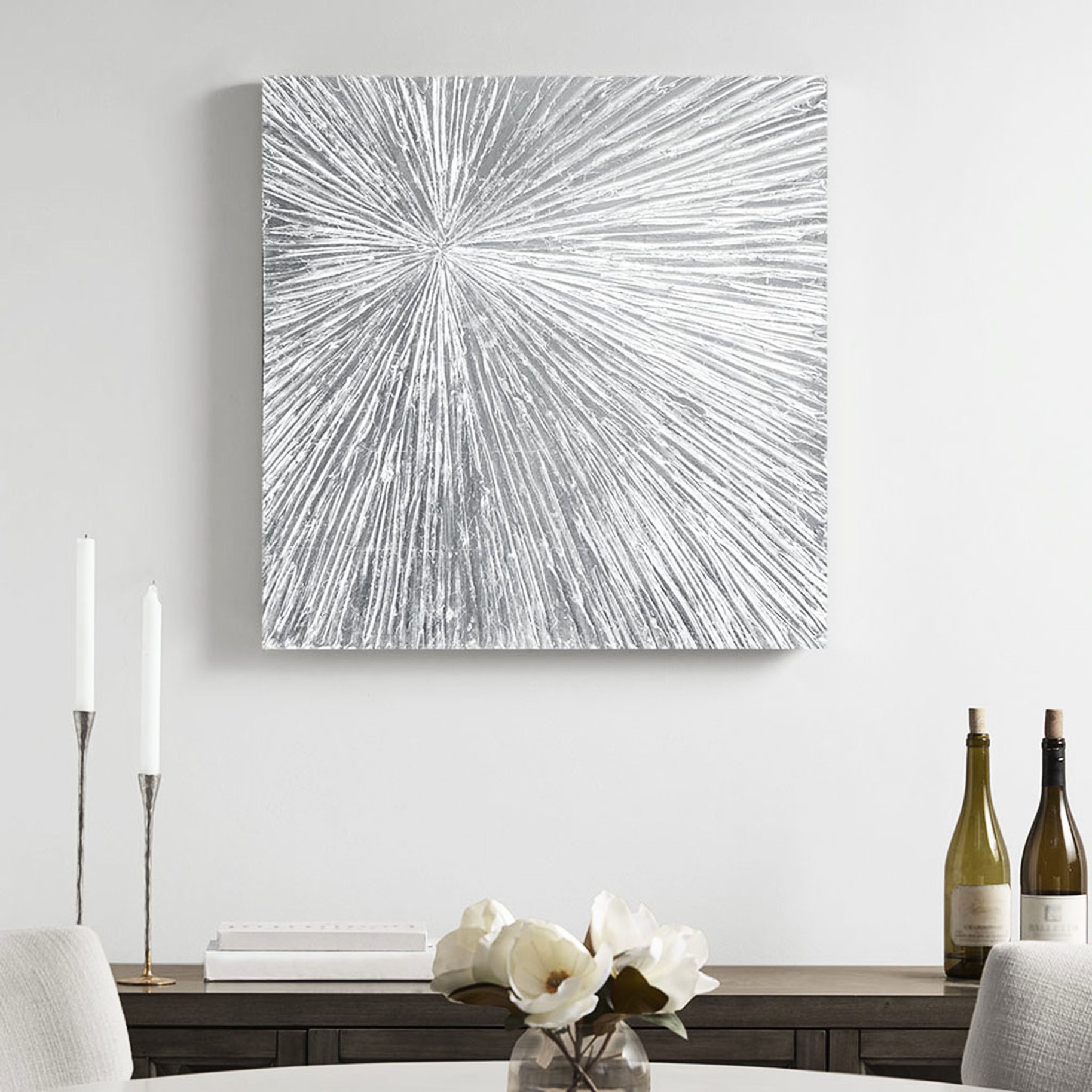 Brayden Studio® Abstract Hand Painted Decor - 30"w X 30"h Indoor Wall ...