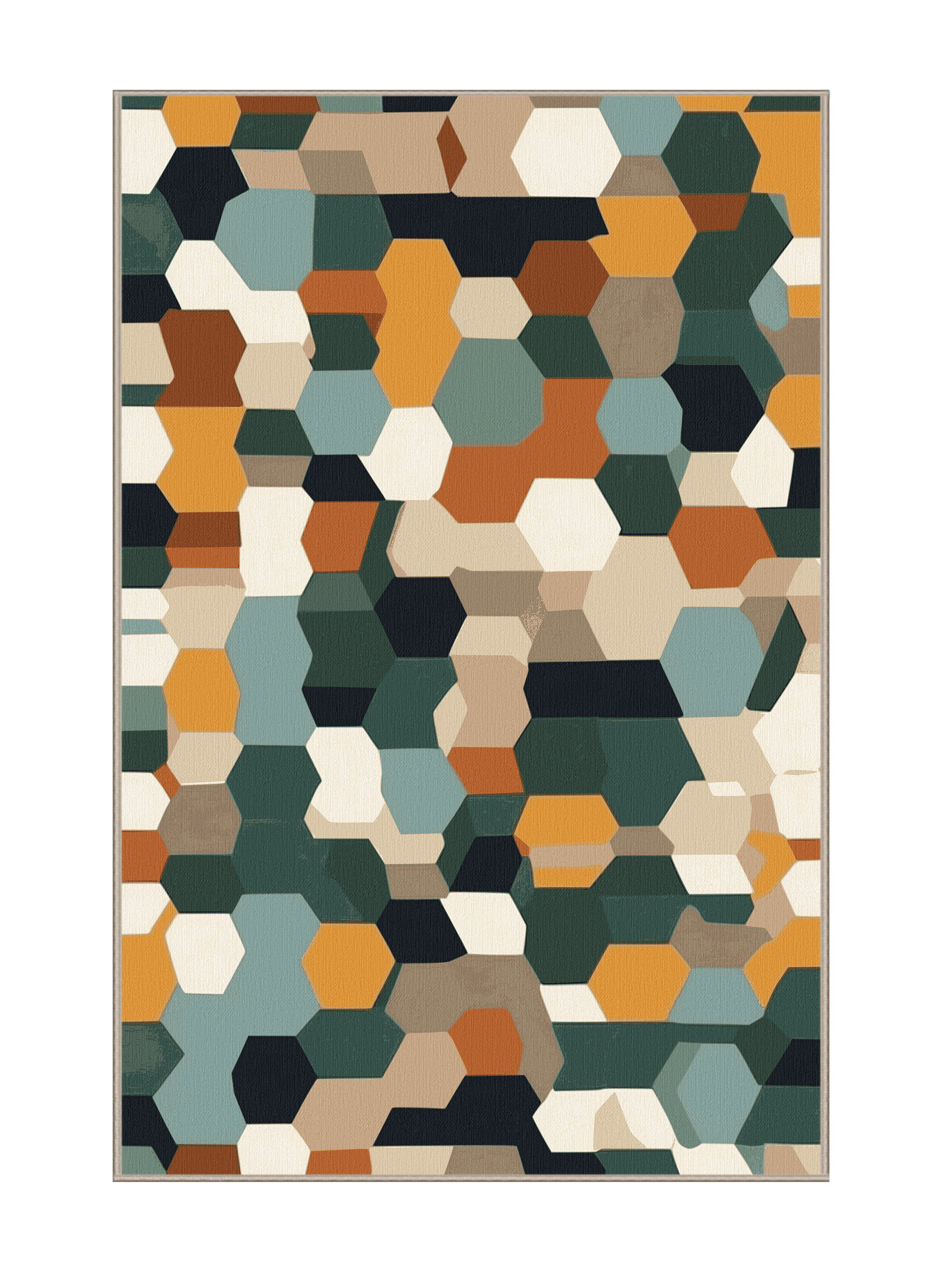 Ebern Designs Earth Bound Pixels Rug | Wayfair