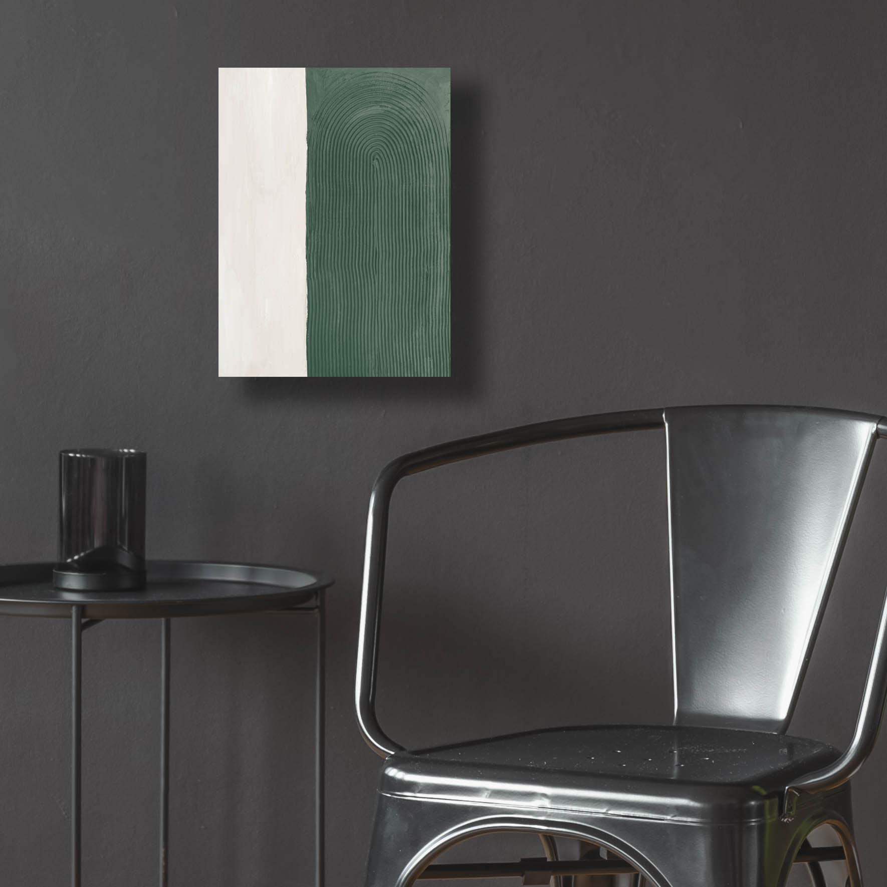Ebern Designs 'Abstract Fields 1' by Sarah Adams Acrylic Glass Wall Art ...