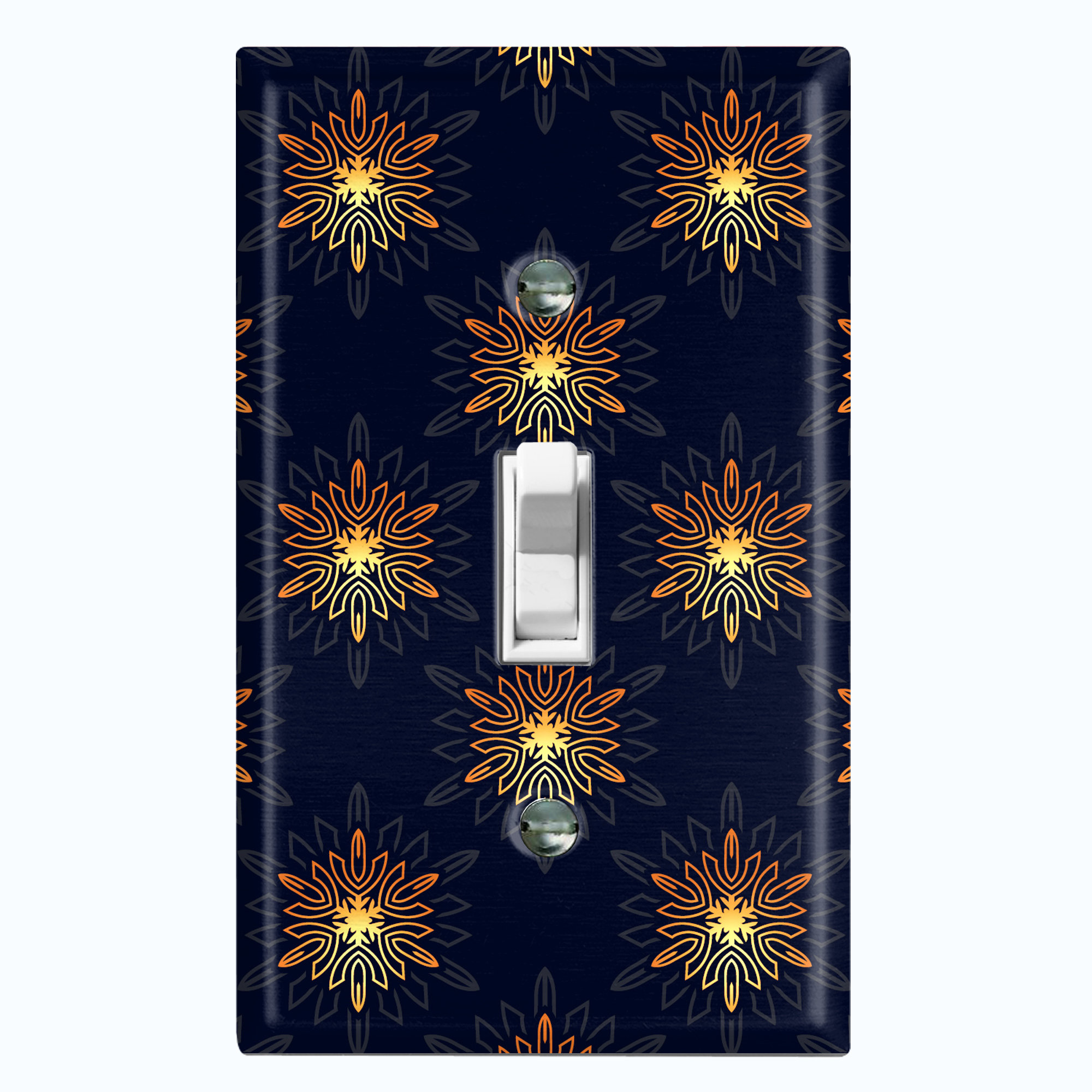 WorldAcc Metal Light Switch Plate Outlet Cover (Christmas Bright Star ...