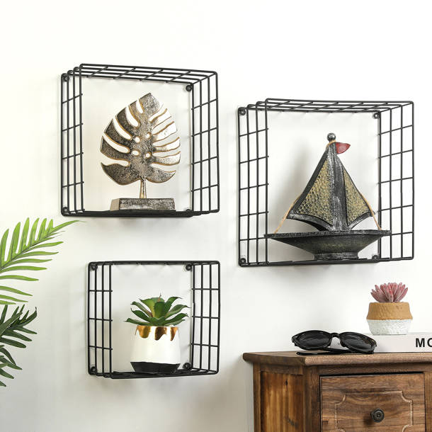 Rebrilliant Gisselle Vintage Wall Organizer with Mail Storage and Wall ...