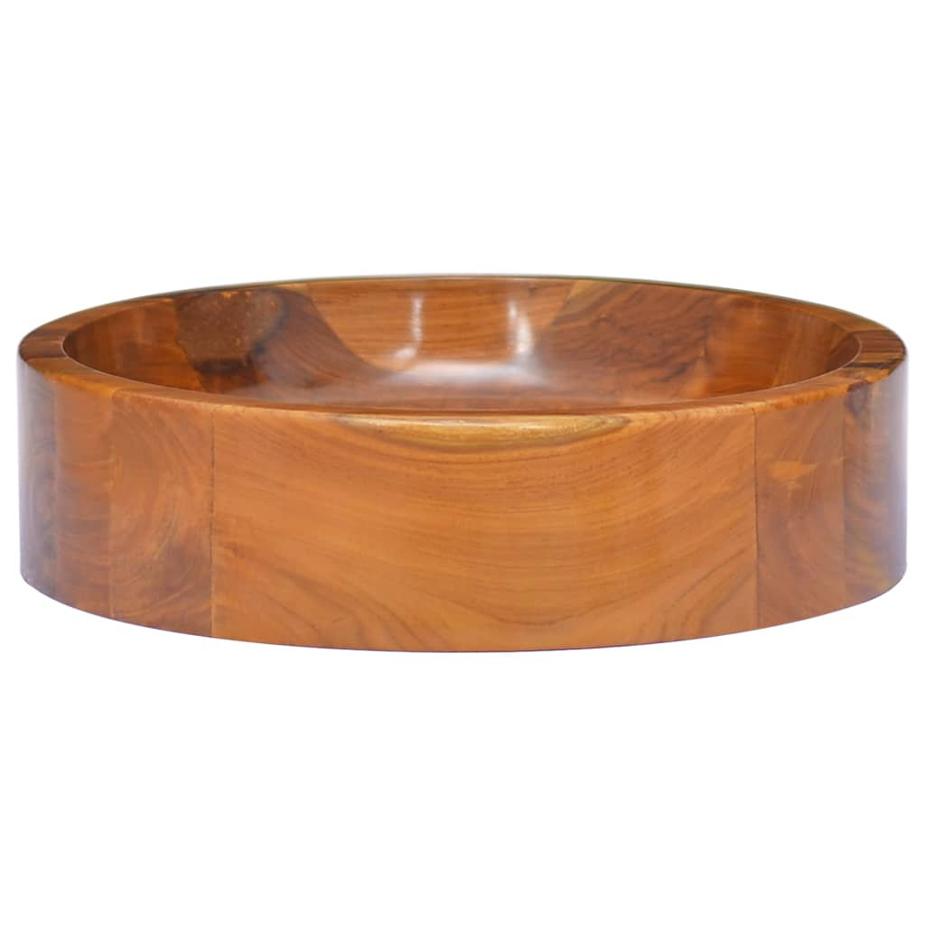 Alpen Home Rayford Brown Wood Handmade Oval Bathroom Sink | Wayfair.co.uk