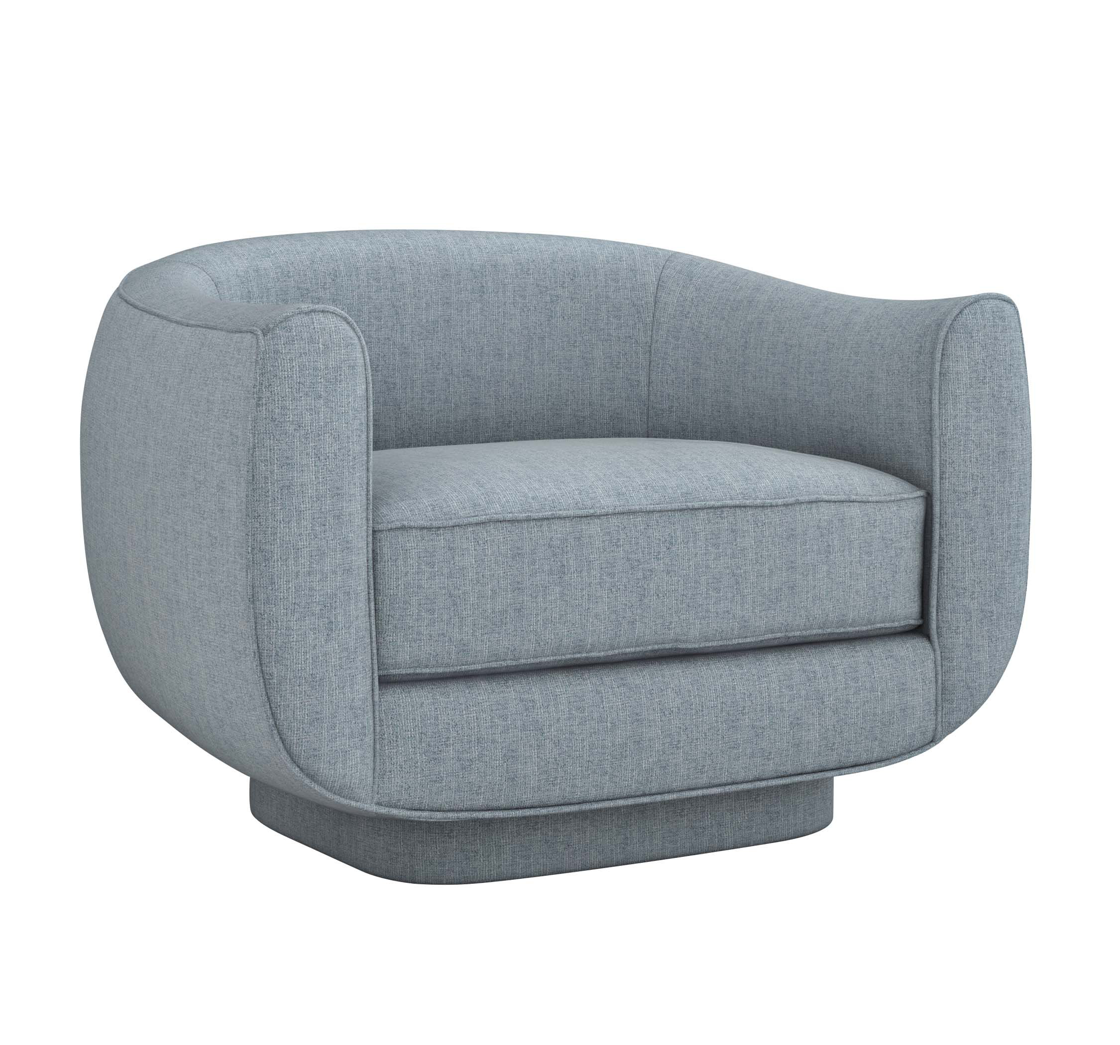 Interlude Spectrum Swivel Barrel Chair - Wayfair Canada