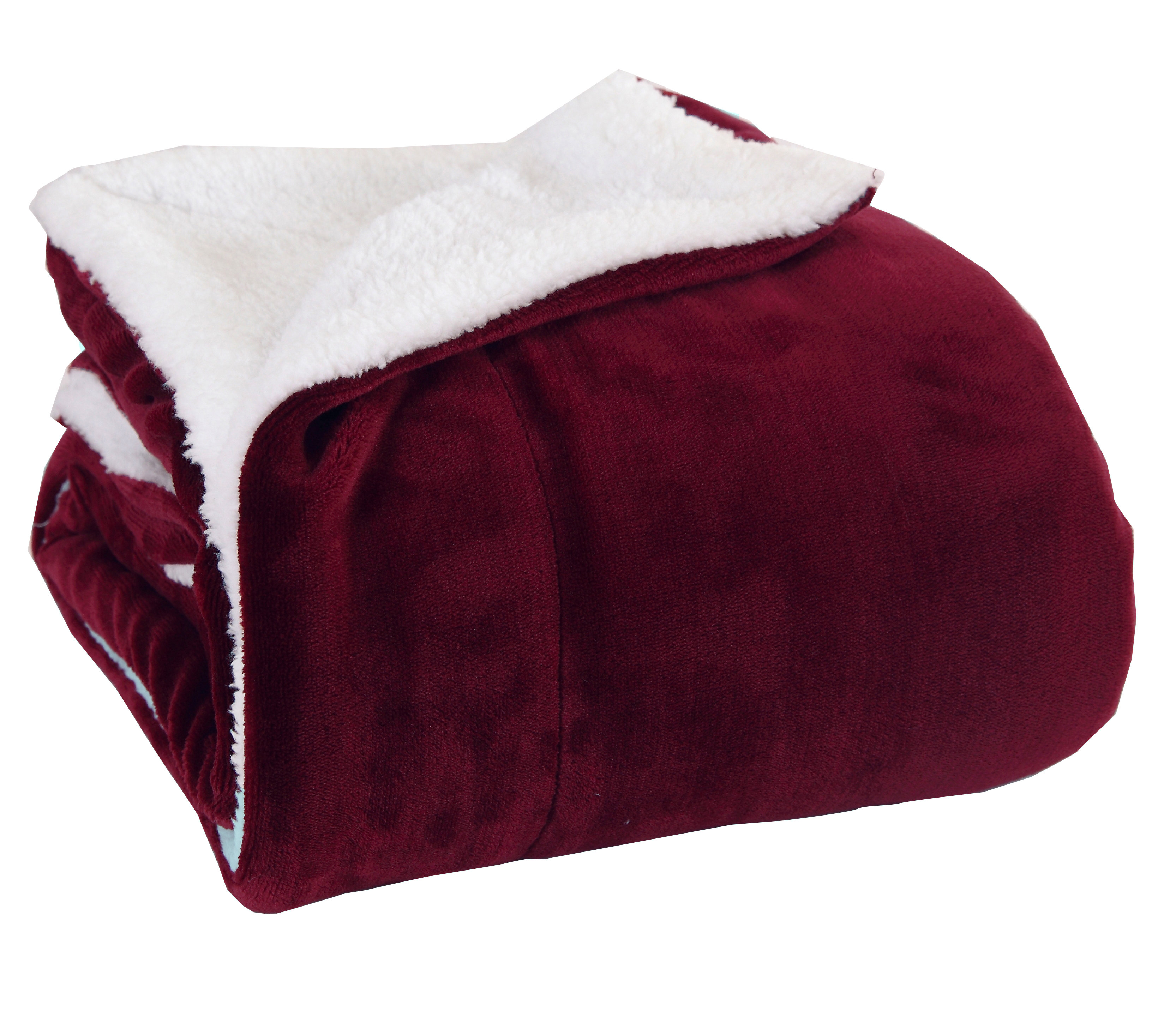 Mocassi Holiday Throw Fuzzy Warm and Cozy Fleece Throw & Reviews | Wayfair