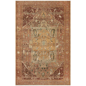 8' x 10' Red Outdoor Rugs You'll Love | Wayfair