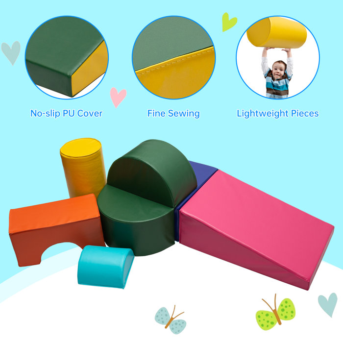 Odaof 6 Piece Block Set & Reviews | Wayfair