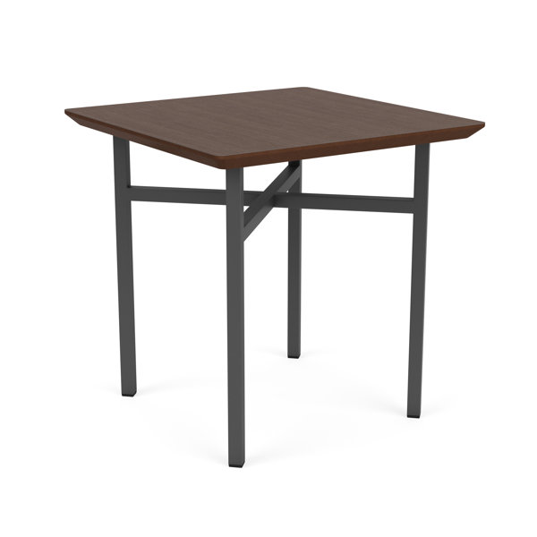 Lesro Avon Rx Healthcare Waiting Reception Square End Table Metal Frame ...