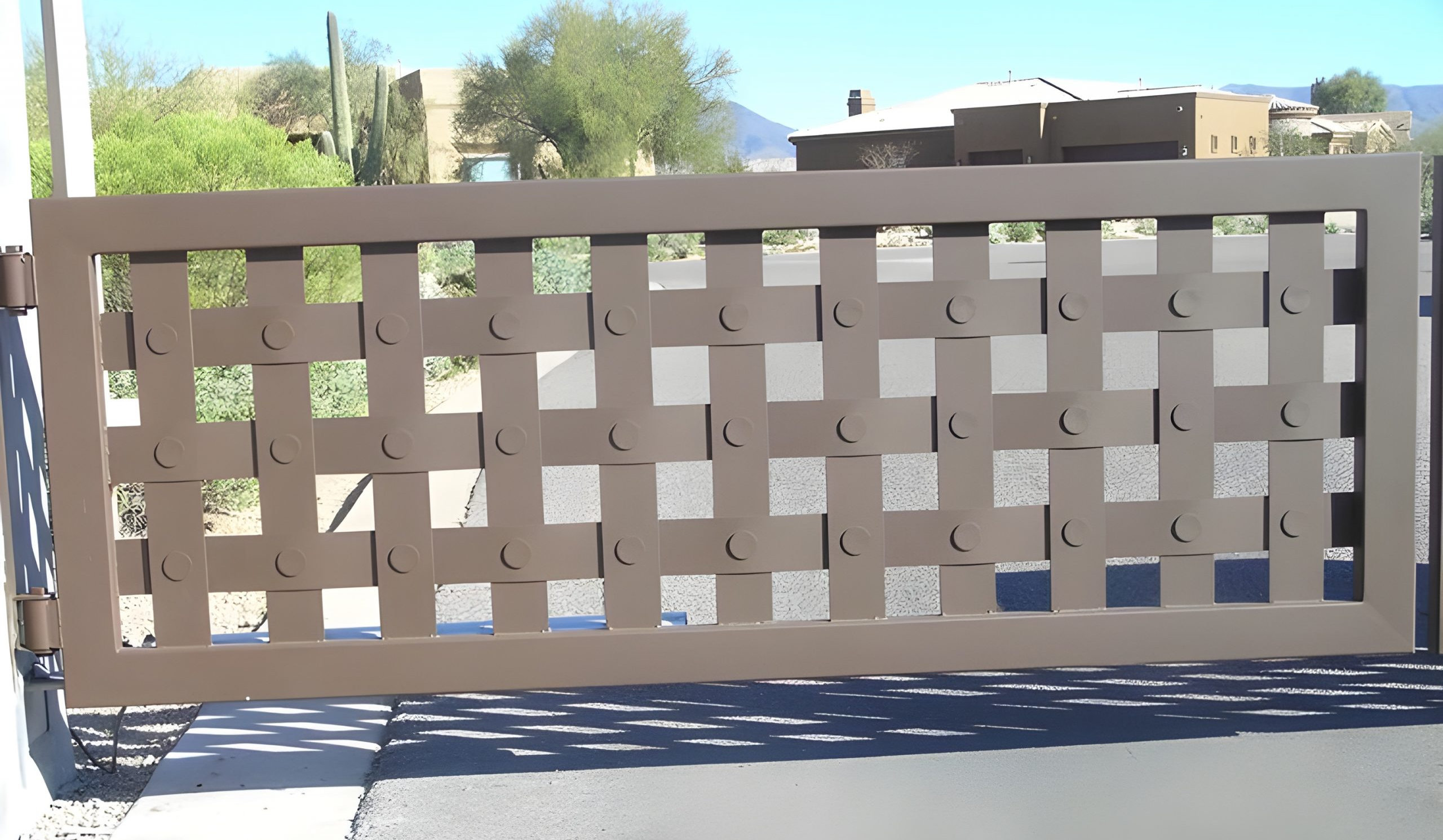 TAIMCO Metal Driveway Gate - Wayfair Canada