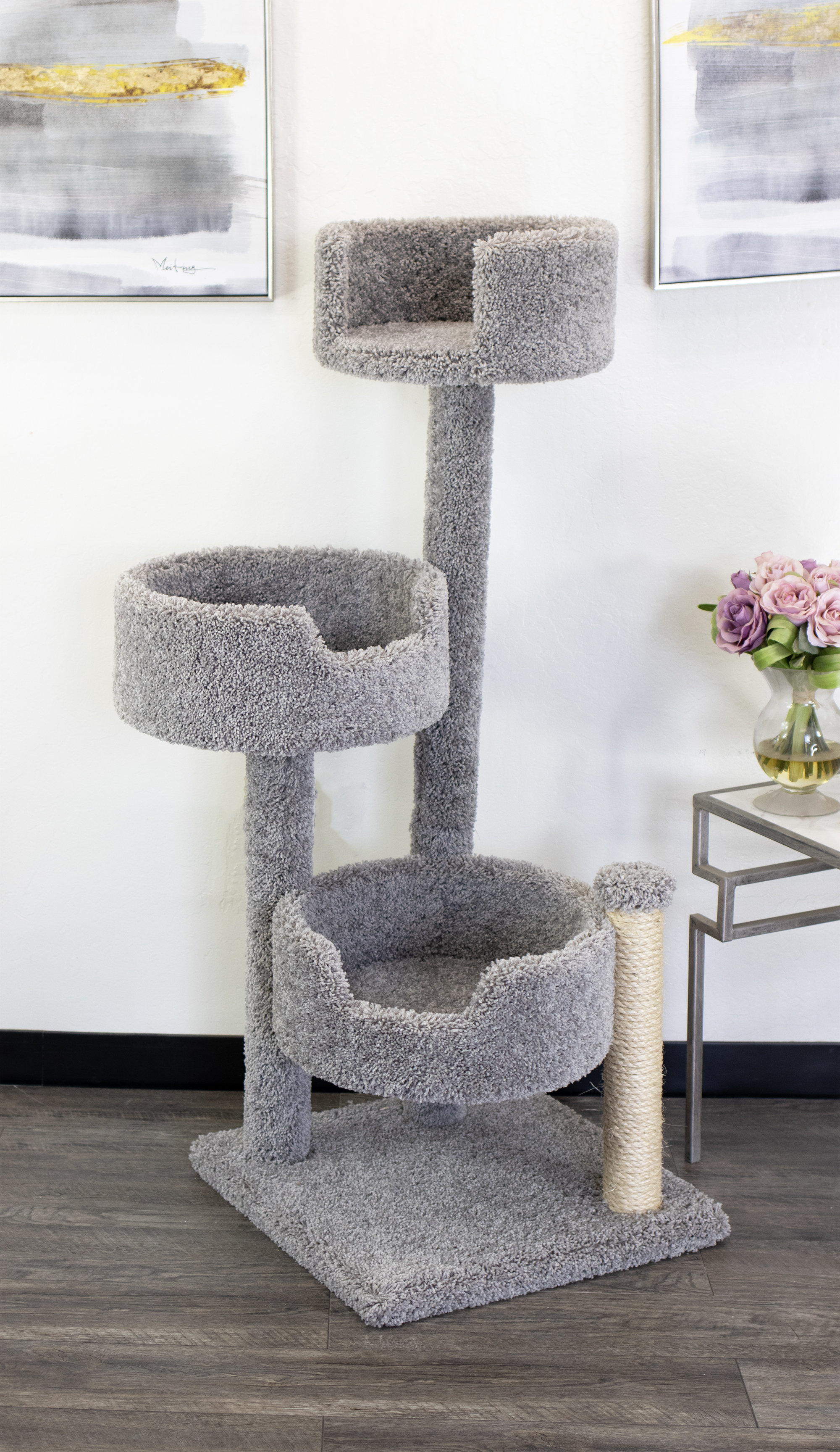 New Cat Condos 50" Cat Condo & Reviews | Wayfair