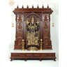 Exotic India 72" Super Large Wood Carved Ashtalakshmi Designer Temple ...
