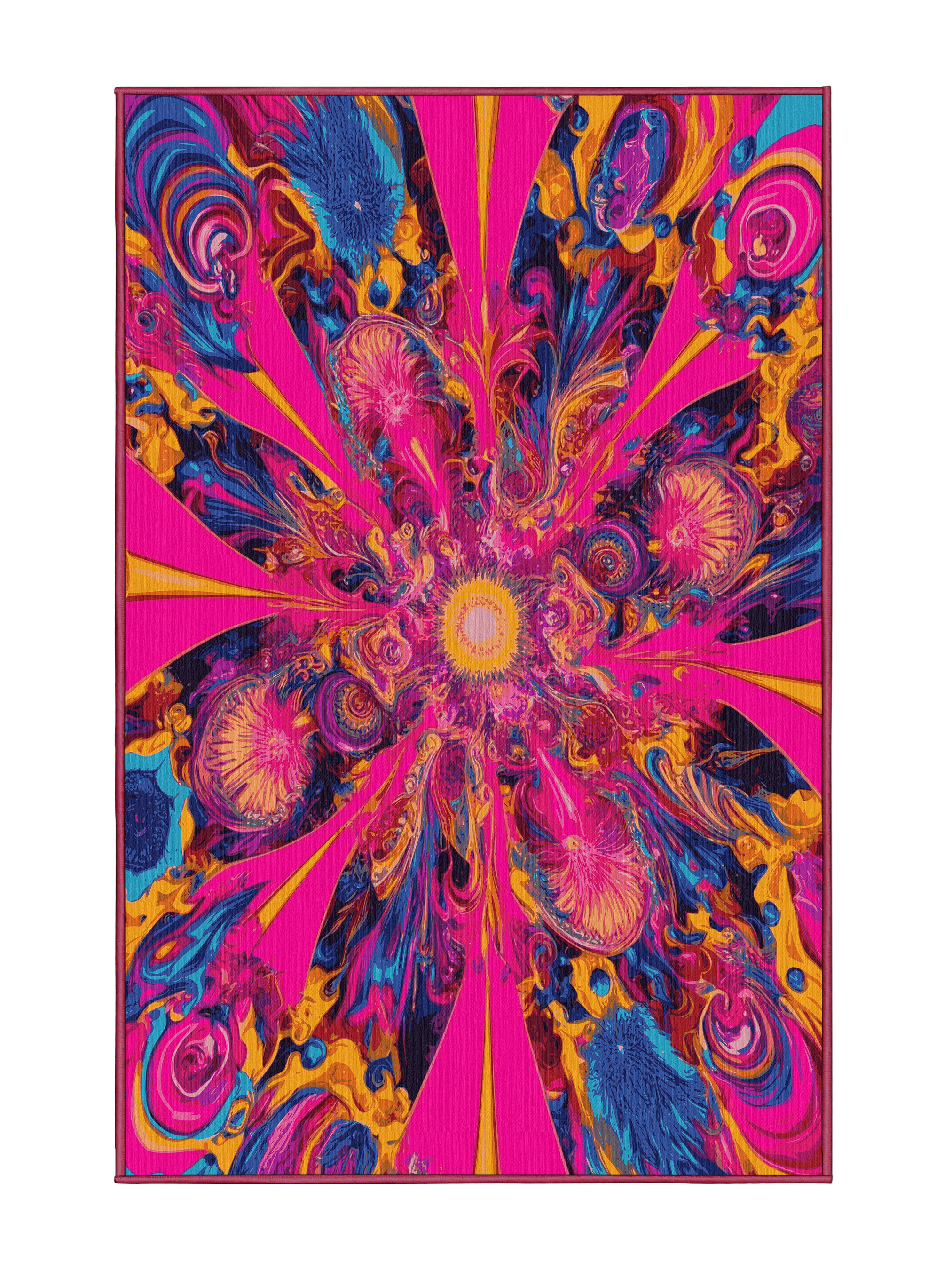 Trinx Hypno Pulse Rug | Wayfair