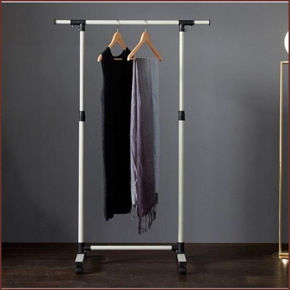 Hokku Designs Coat Rack with Adjustable Height & Bottom Shelf | Heavy ...