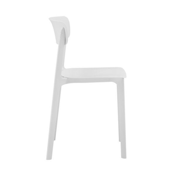 AllModern Vowa Outdoor Stacking Dining Side Chair | Wayfair