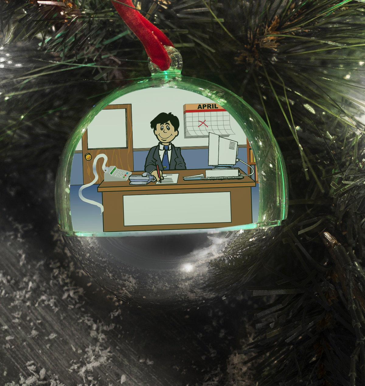 Printed Perfection Personalized Name That Toon Accountant, Bookkeeper ...