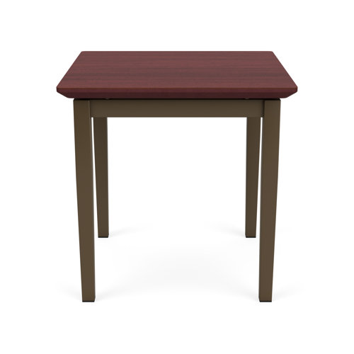 Lesro Lenox Steel Waiting Reception End Table Metal Frame 20x20" High ...