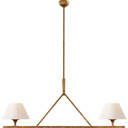 Visual Comfort Signature Ian K. Fowler Cesta Large Linear Pendant ...