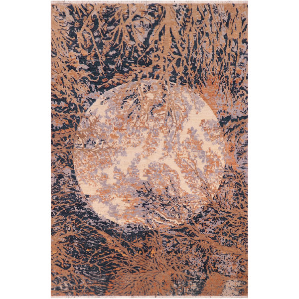 Orren Ellis JeVon Hand Knotted Wool Oriental Rug | Wayfair