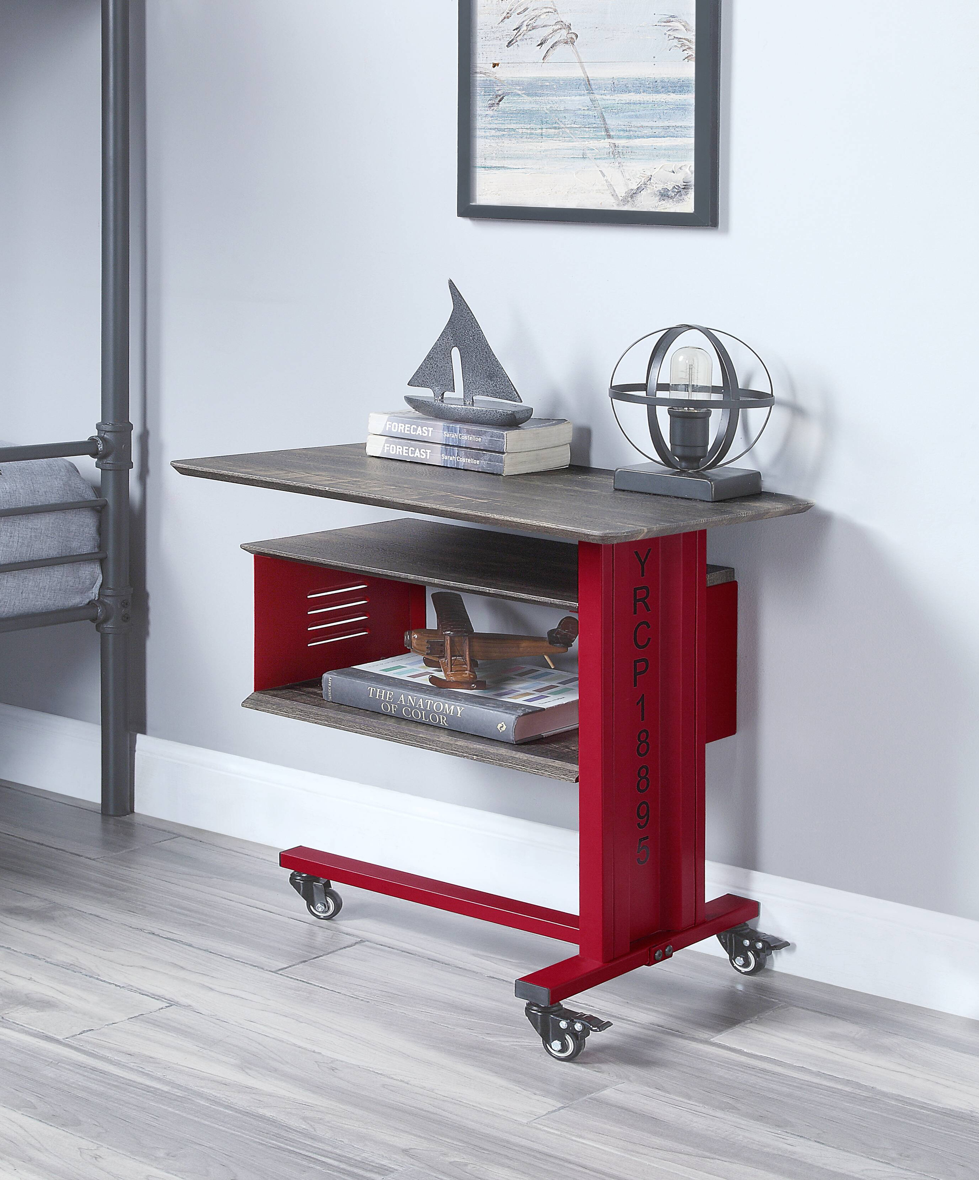 17 Stories Jenasys Accent Table With Wall Shelf - Wayfair Canada