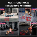 Qeetex 12+18+24 inches red Plyometric Jump Stools Steel Plyo Platform ...