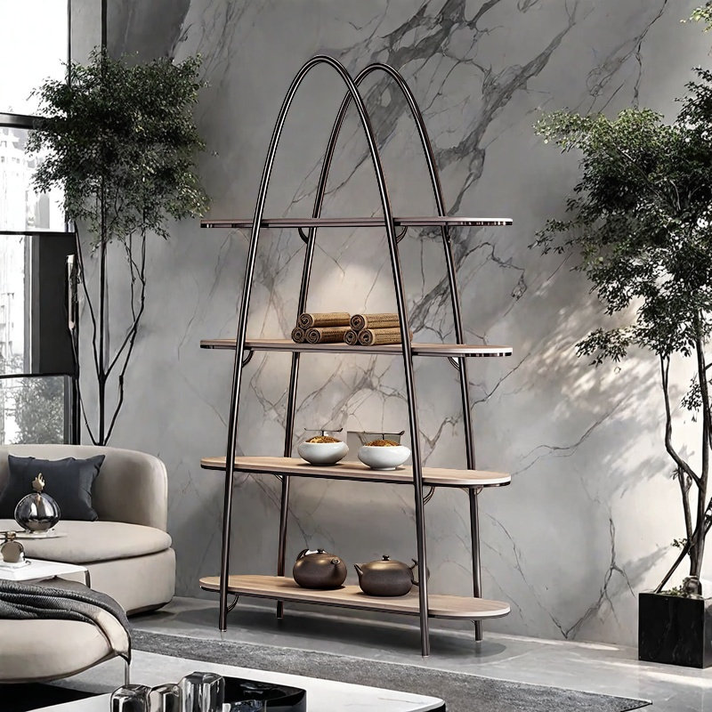 Mercer41 Light luxury internet-famous bookcase | Wayfair