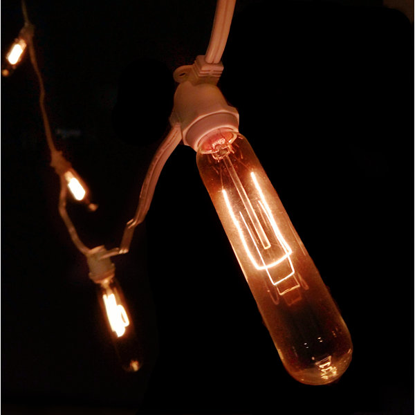 HometownEvolutionInc Commercial Edison String Lights Outdoor Plug-in ...