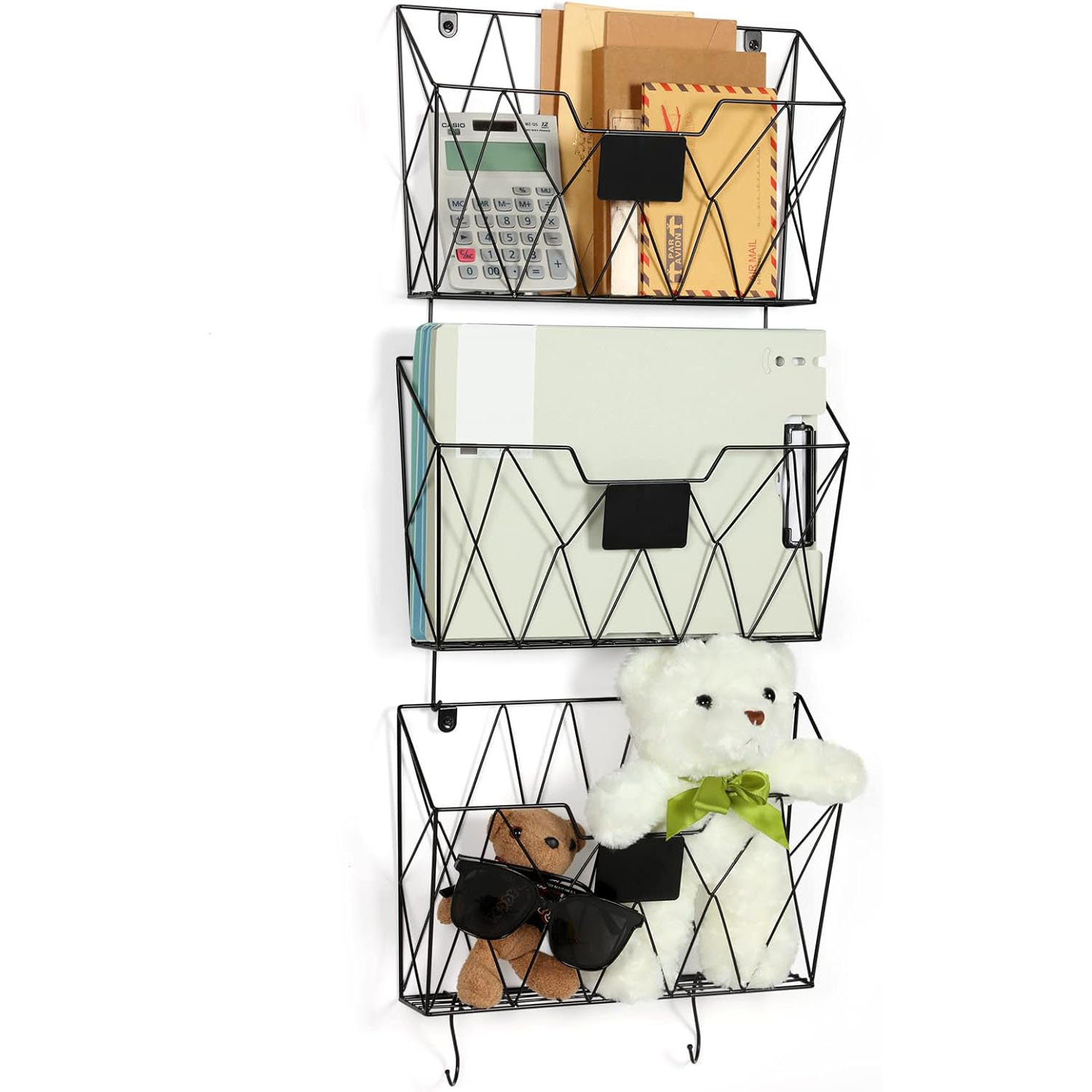 Ophelia & Co. Hanging Wall File Holder Wall Mount Metal Wall File ...