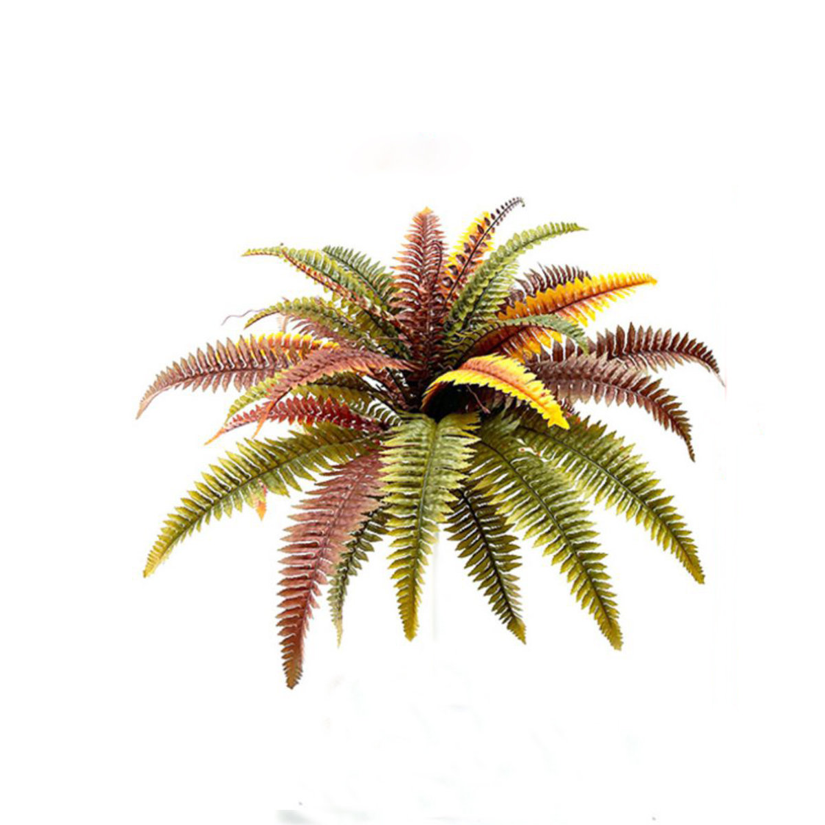 Dakota Fields Outdoor Artificial Fern Plant Bouquet, 1 Piece Fern Plant ...
