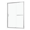 The Ai Furniture Shower Door 60" W Single Sliding Bypass Shower ...