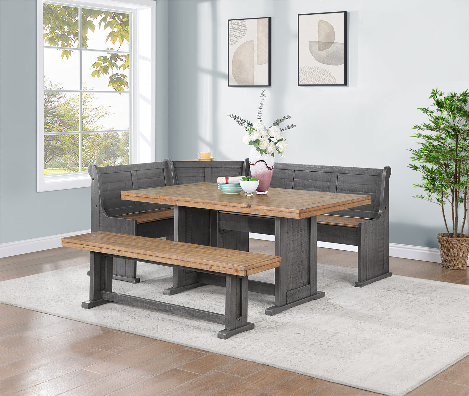 Vilo Home Inc. Country Breakfast Nook - Wayfair Canada