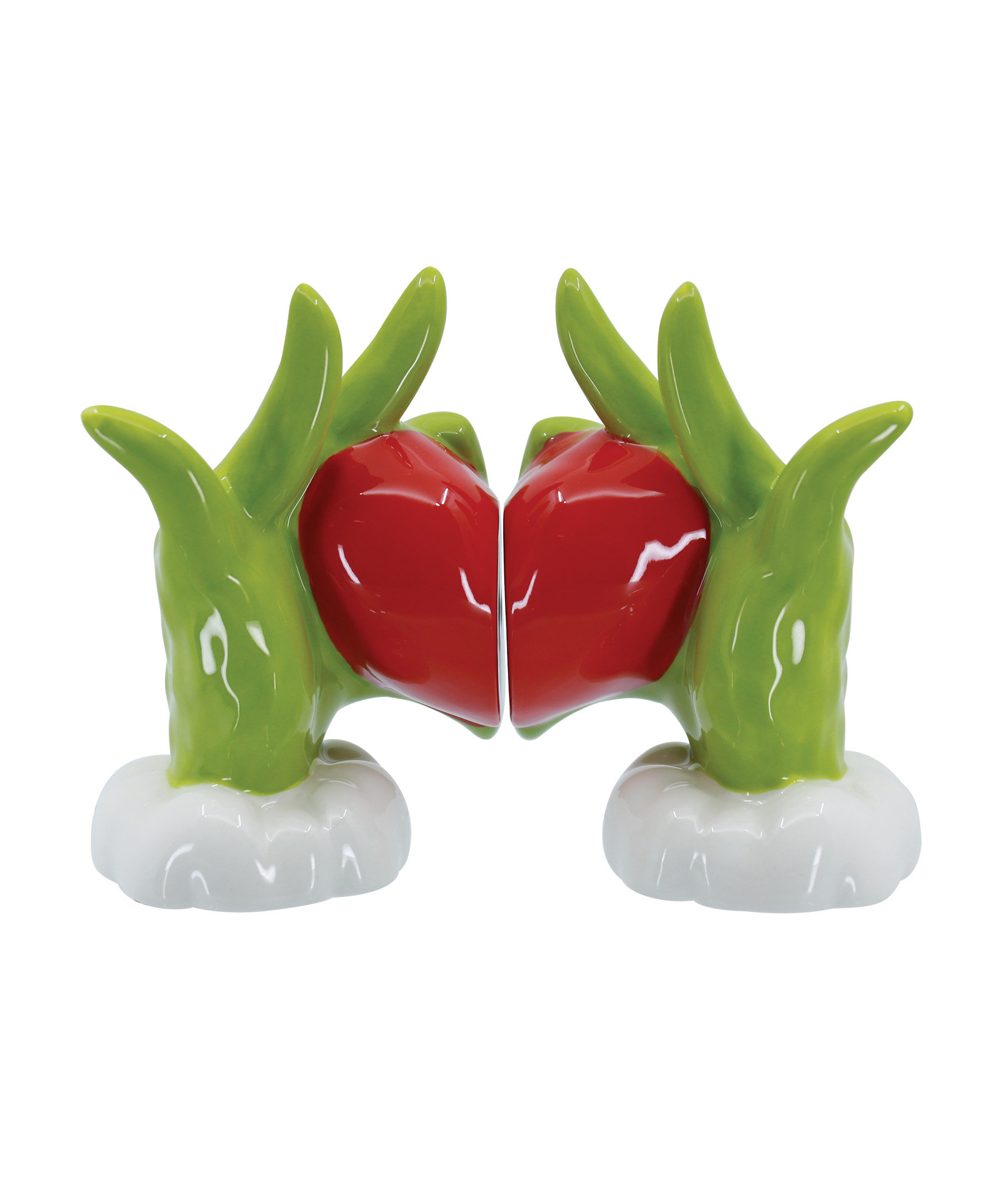 enesco Dr. Seuss the Grinch Grinch Heart Hands Salt and Pepper Set ...