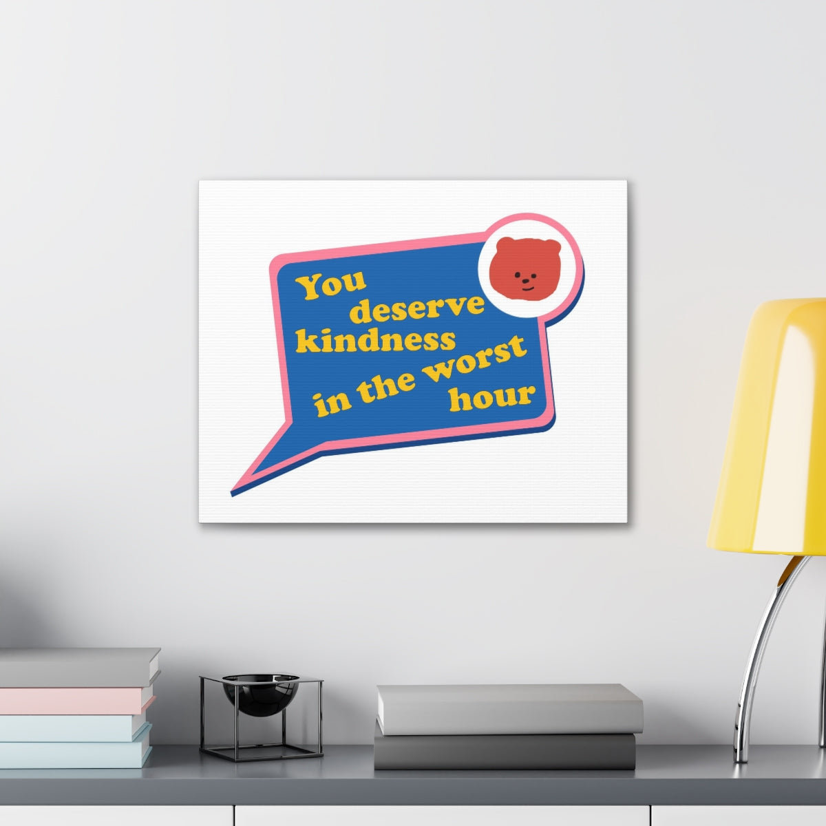 Trinx Inspirational Wall Art You Deserve Kindness Motivation Wall Decor ...
