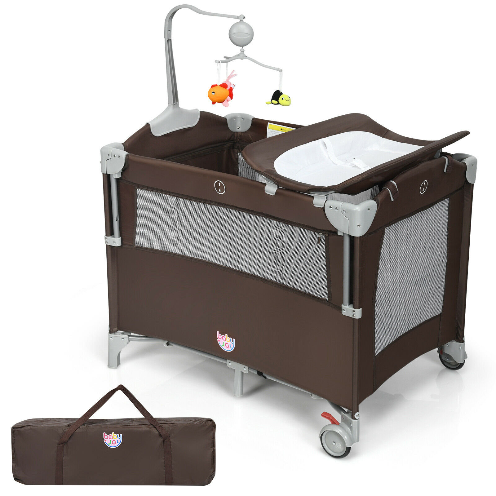 NEWNICY Portable Baby Crib - Wayfair Canada