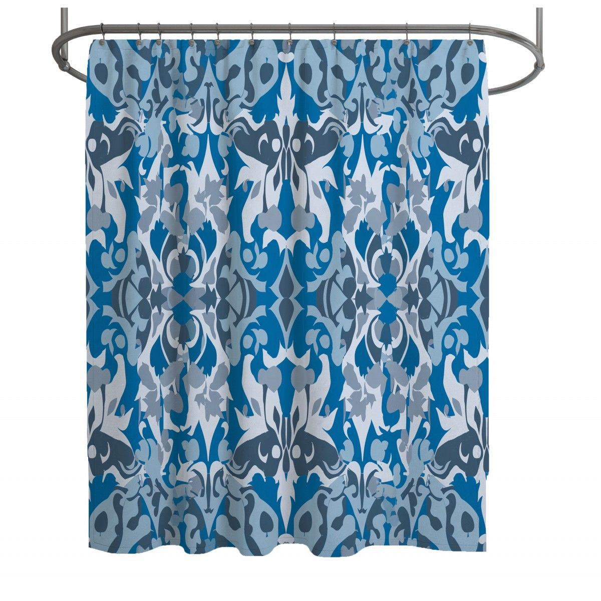 East Urban Home Damask Shower Curtain - Art Bathroom Decor_12499 | Wayfair