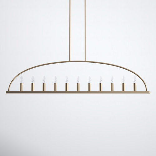 Farmhouse & Rustic Gold Finish Chandeliers | Birch Lane