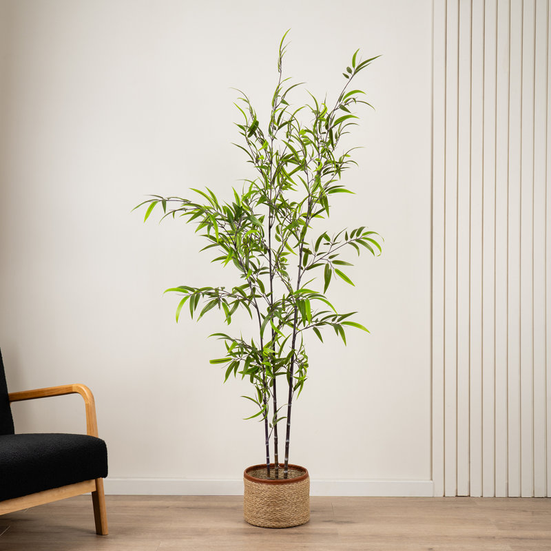 World Menagerie 190cm Faux Real Touch KD Bamboo Tree | Wayfair.co.uk