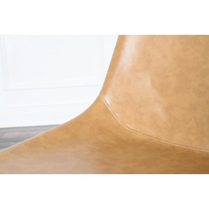 Steelside™ Oslo Faux Leather Upholstered Dining Chair & Reviews | Wayfair