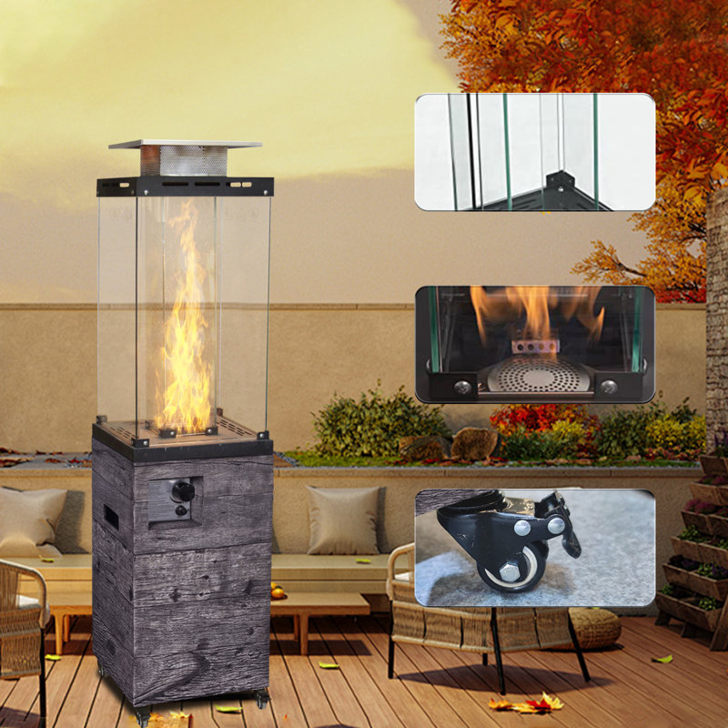 Afterglow 41,000 BTU Propane Patio Heater & Reviews - Wayfair Canada