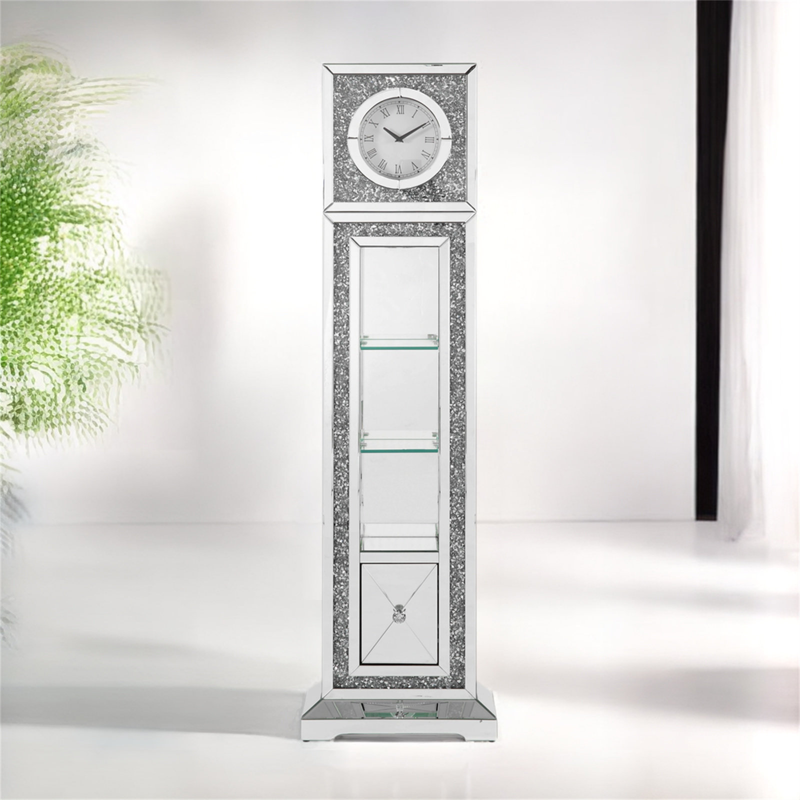 TONWIN 63'' H x 18'' W Wood Tower Display Case | Wayfair